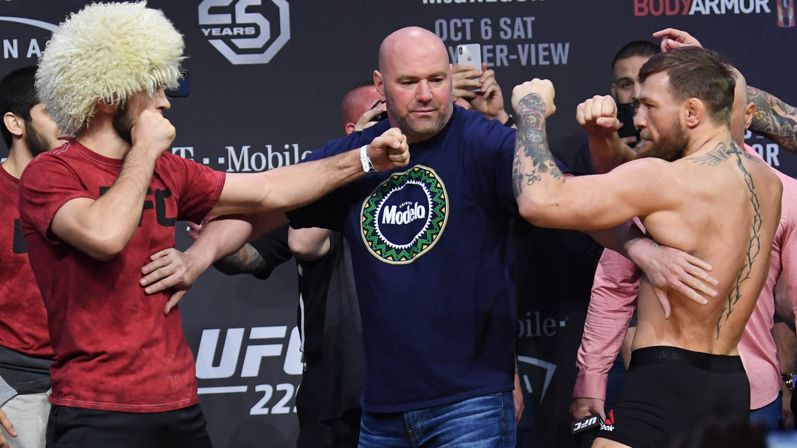 Noermagomedov en McGregor zijn klaar voor het grootste UFC-gevecht ooit ...