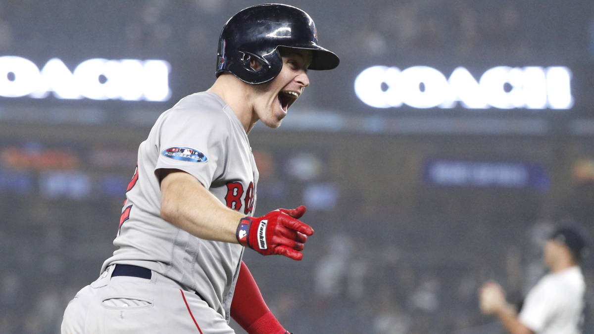 Red Sox-slagman Holt schrijft geschiedenis tegen Yankees