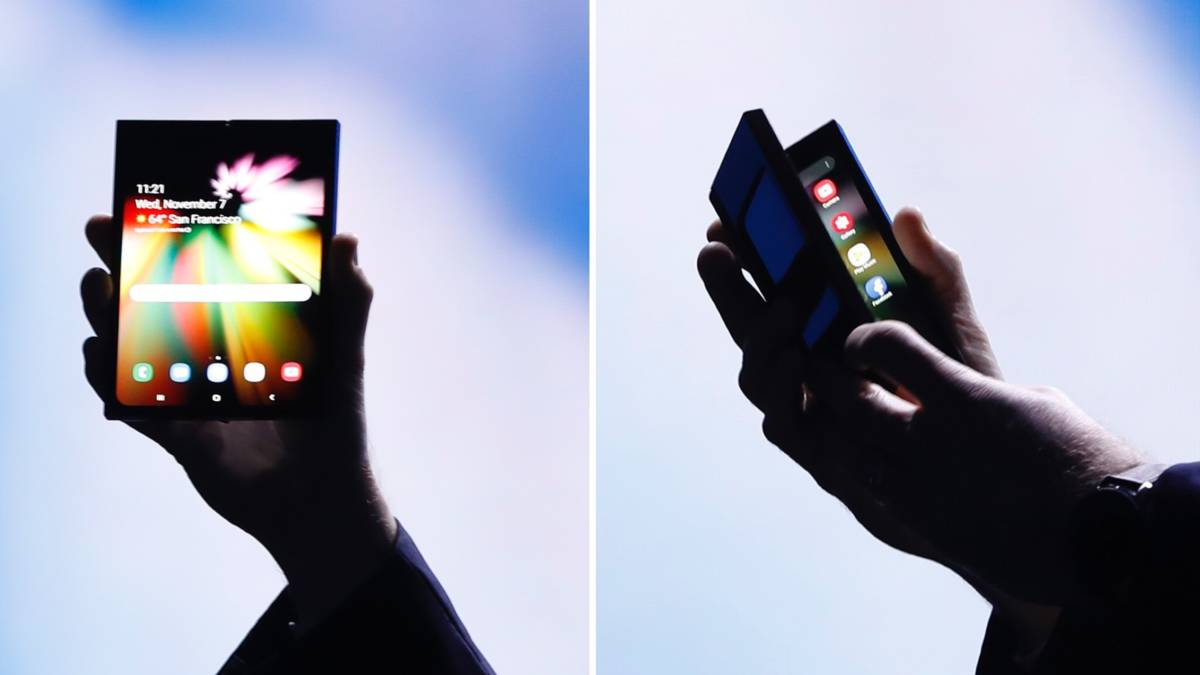 Deze nieuwe telefoon kun je ook opvouwen
