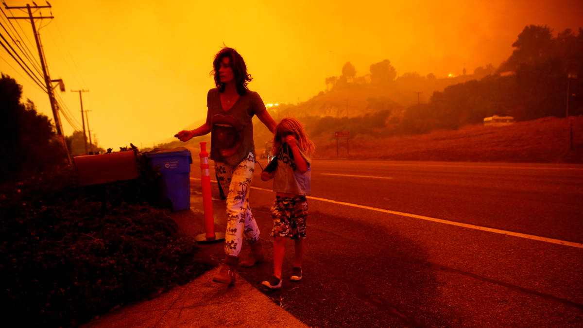 Bosbrand dodelijkste ooit in Californië