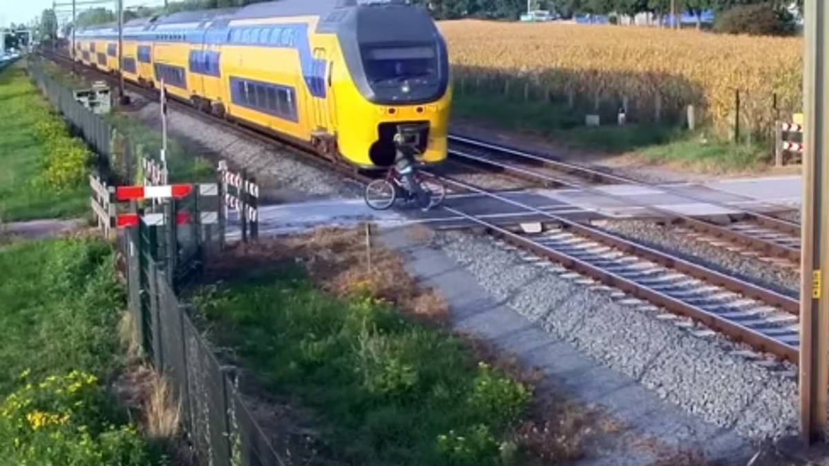 Waarschuwing voor trein-ongelukken met heftige filmpjes
