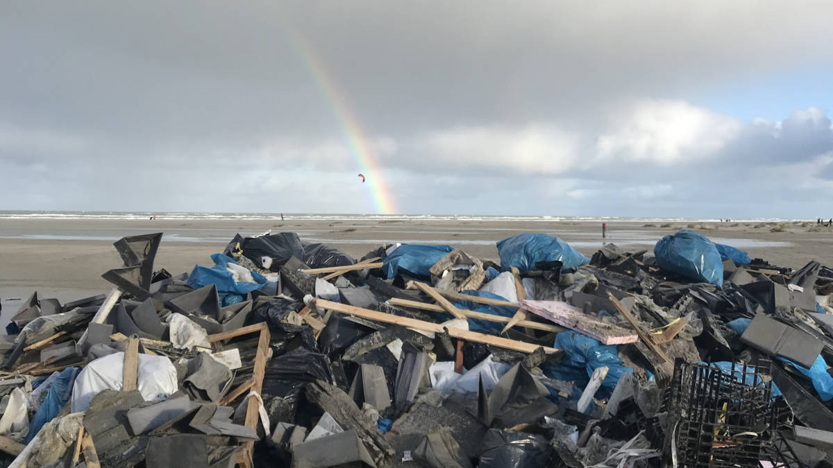 'Gemiddeld vallen 150 zeecontainers per jaar in de Waddenzee'