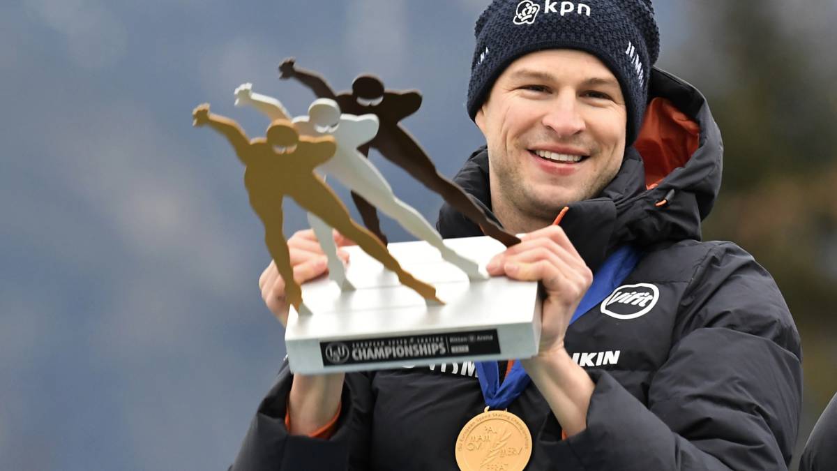 Sven Kramer voor tiende keer Europees kampioen