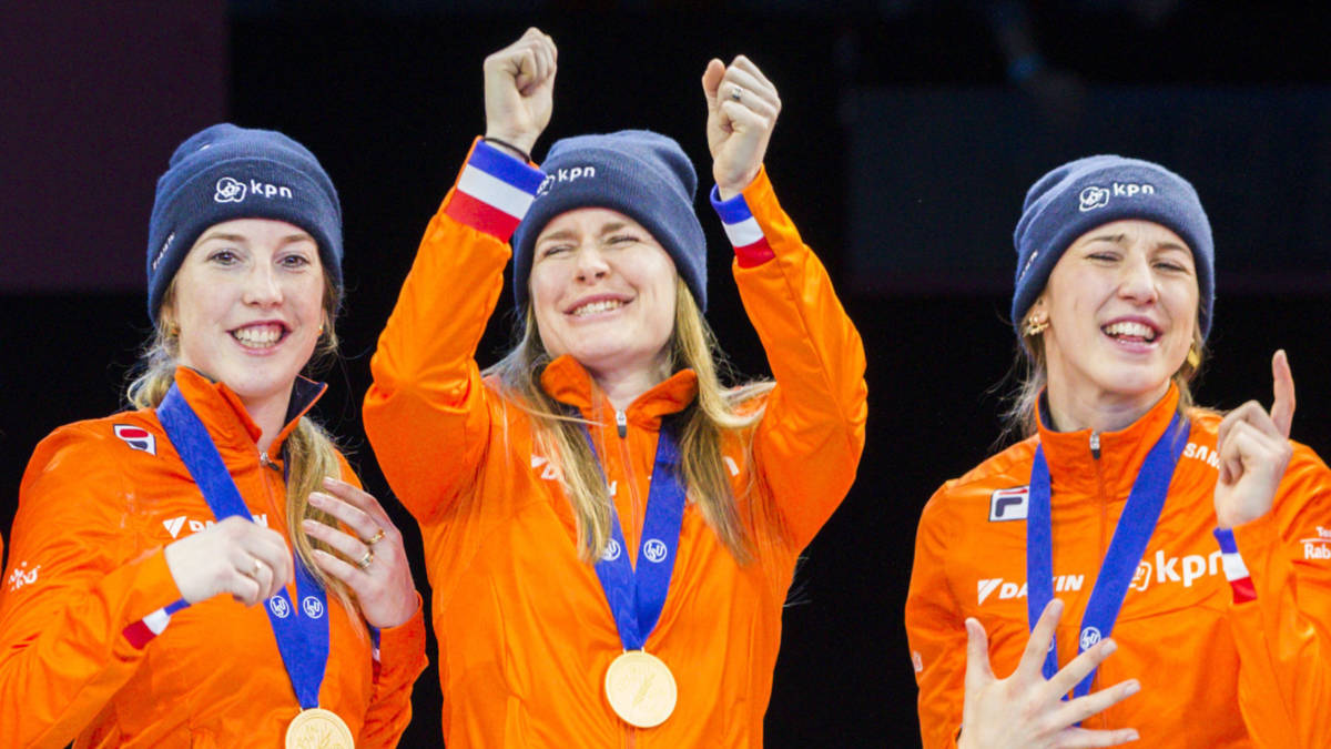 Goud en zilver voor shorttrackers op relay: 'Voor Sjinkie'