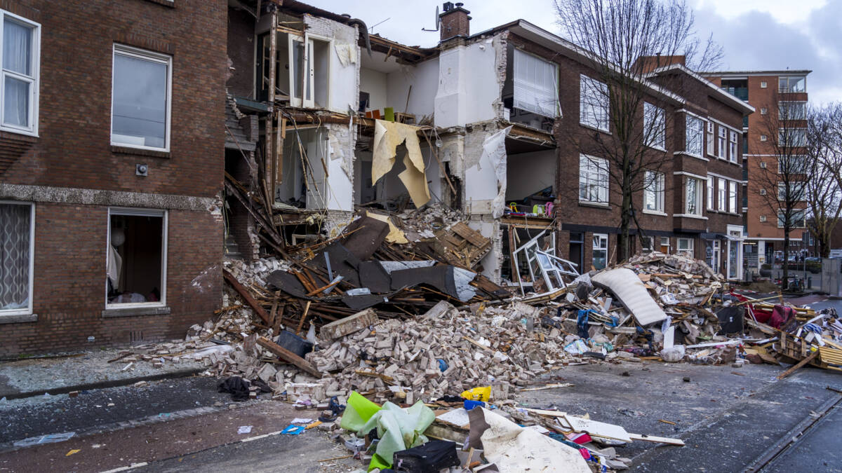 Dat niemand omkwam bij de gasexplosie in Den Haag 'is een wonder' | NOS