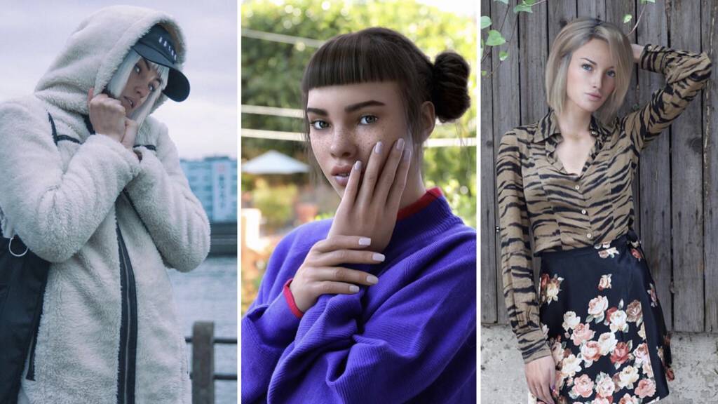 Nieuwe trend: virtuele modellen