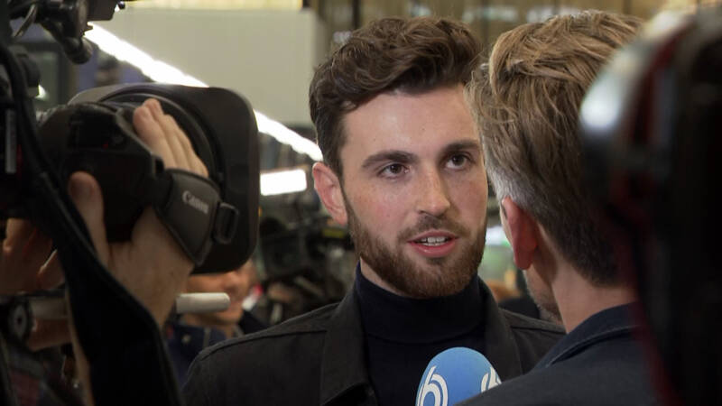 Duncan Laurence naar onrustig Israël: 'Ik ga erheen als muzikant' | NOS
