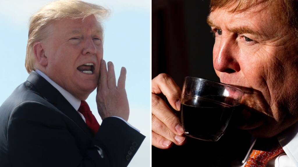 Koning Willem-Alexander: 'Trump wil je naar Nederland komen?'