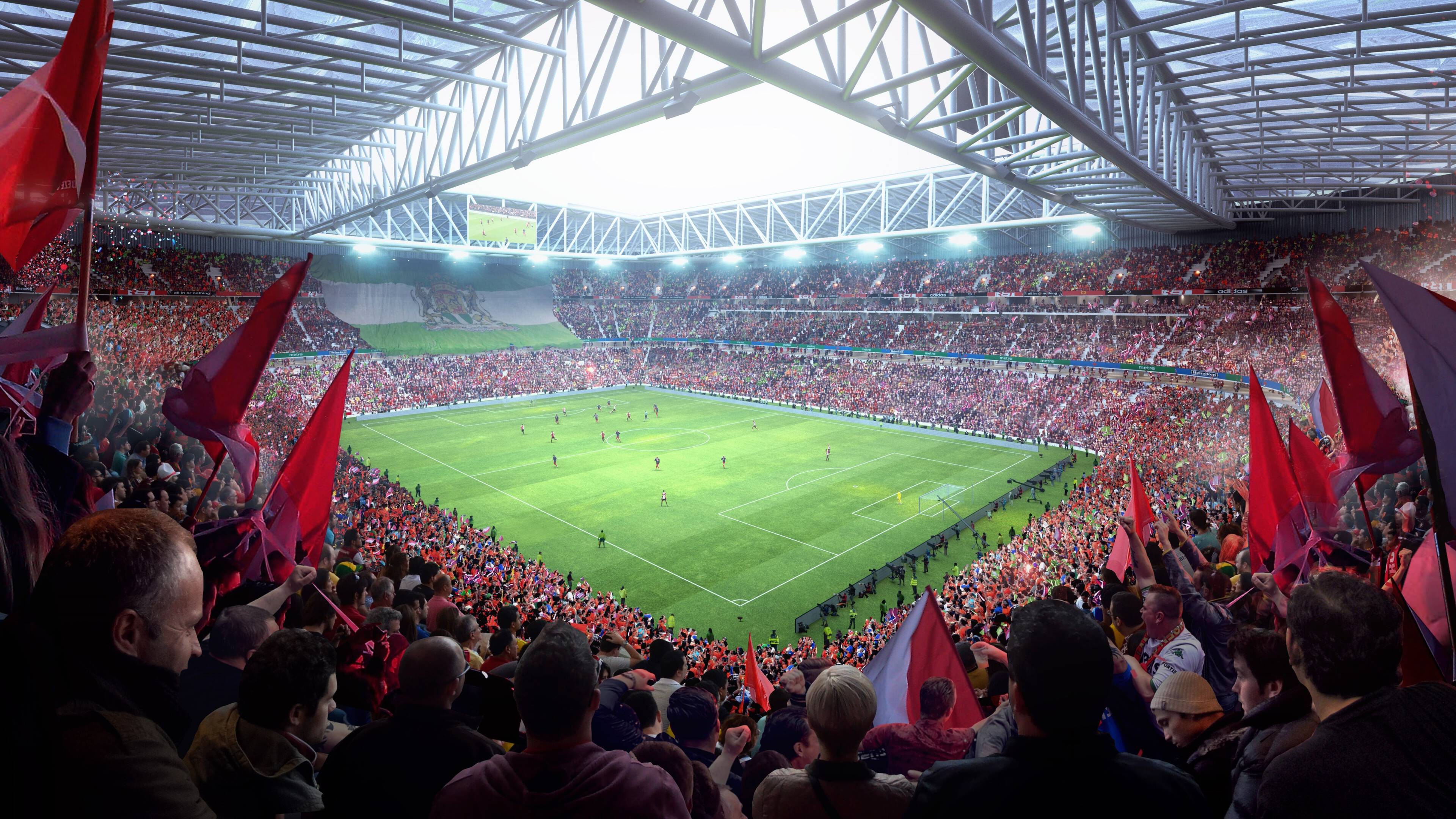 Feyenoord stelt opening nieuw stadion uit naar 2025 | NOS