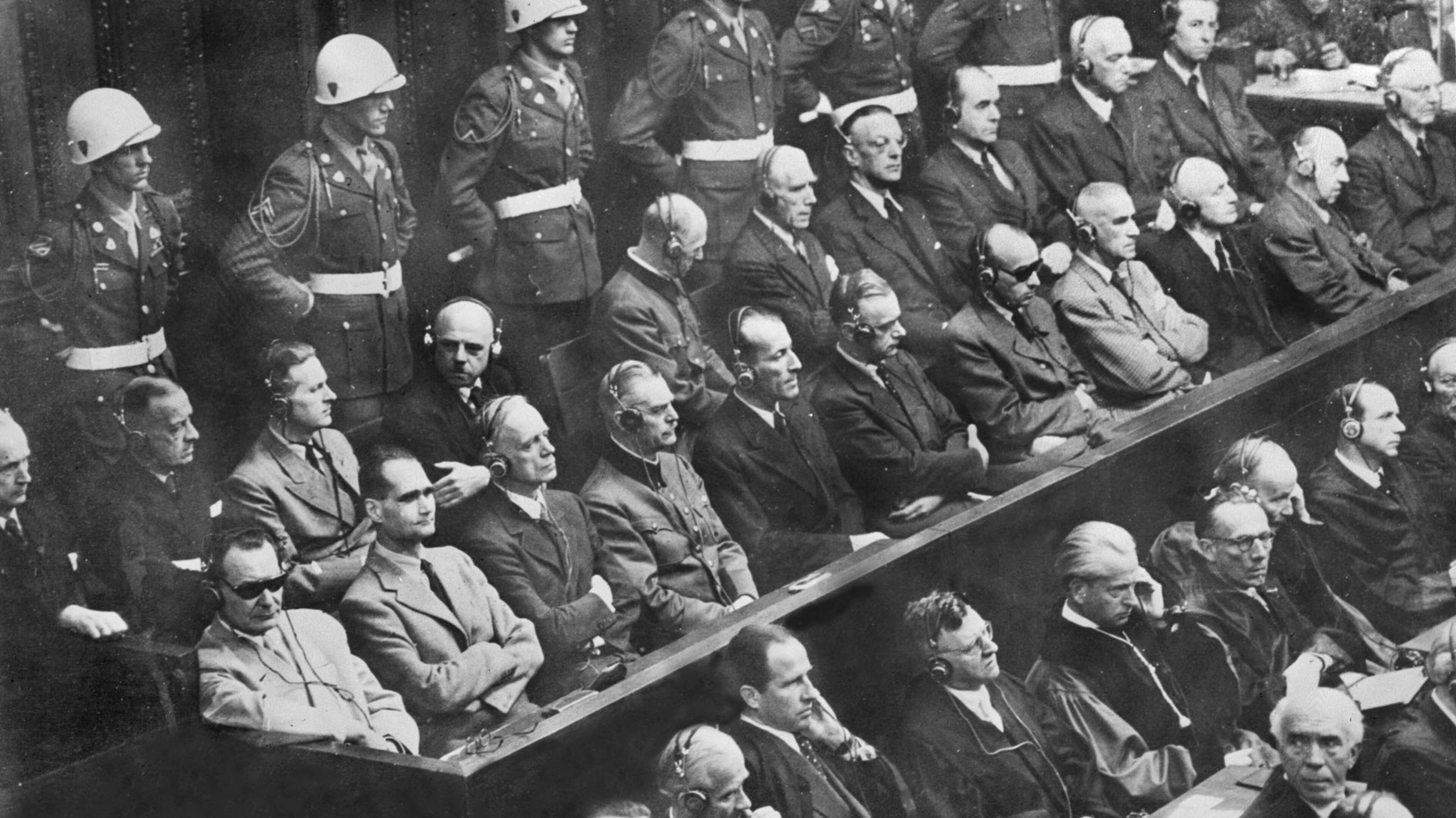 Laatste vonnis in beroemde rechtszaal WO II-processen | NOS