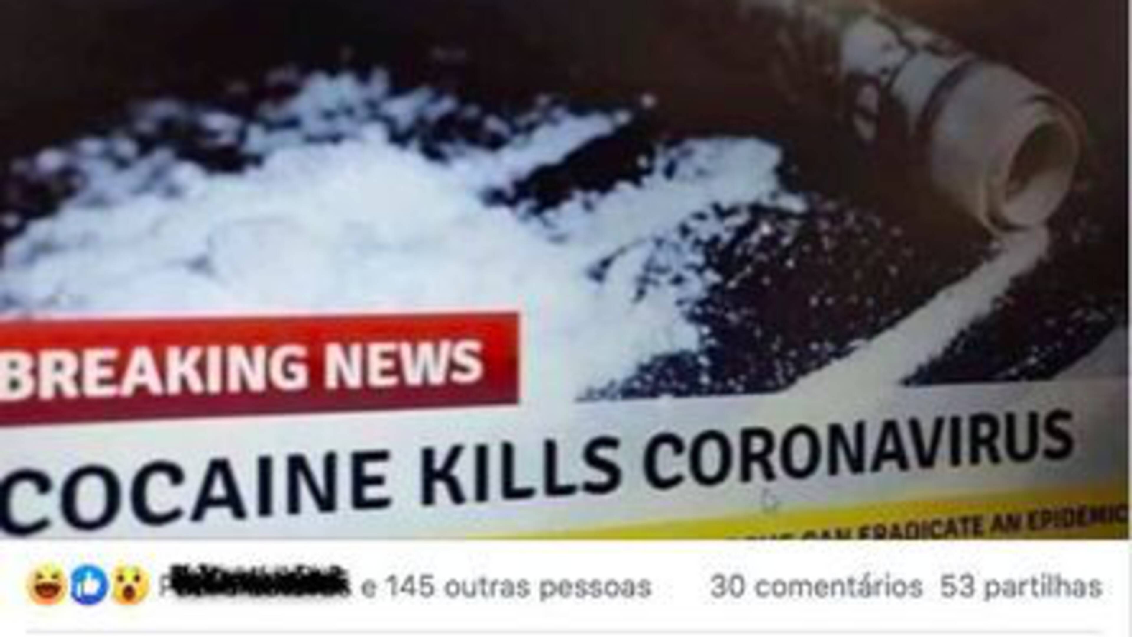 Warm water, knoflook en cocaïne: veel fake-berichten over corona | NOS