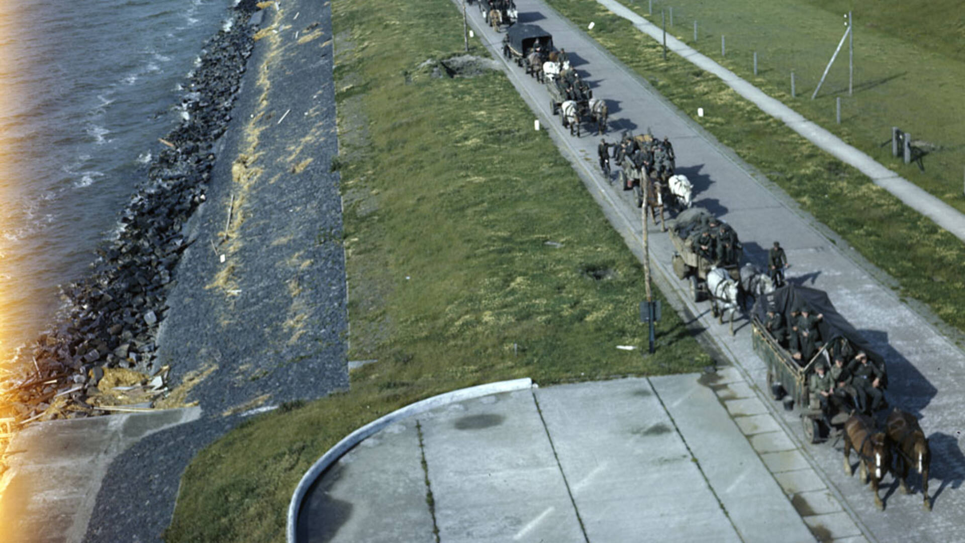 het bevrijdingsjaar | 'Alles kaputt': massale Duitse aftocht | NOS