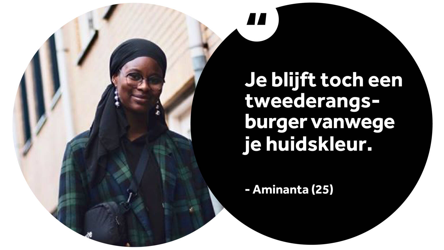 'Ik erger mij aan het feit dat mensen denken dat racisme hier niet ...