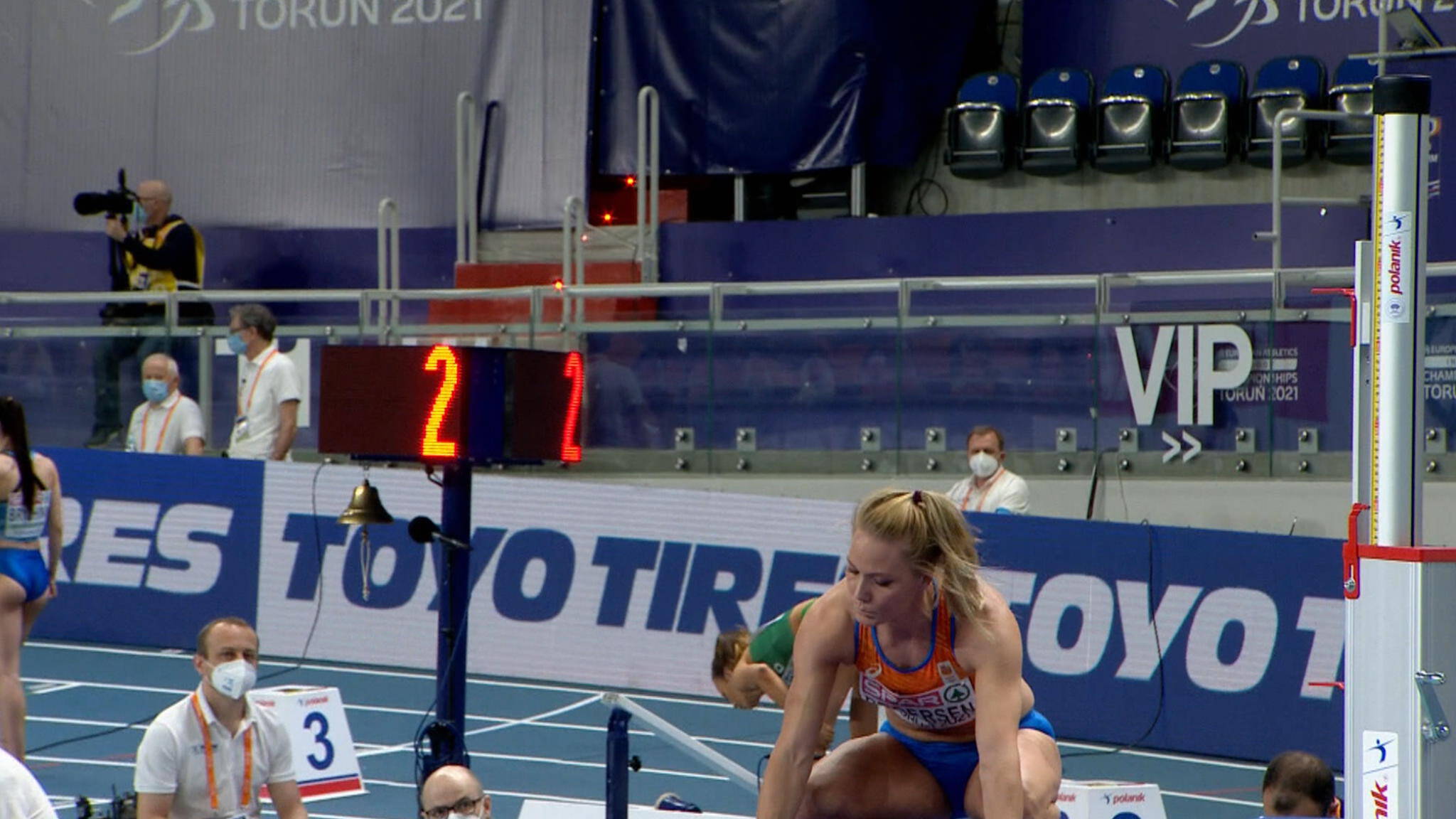 Broersen vierde na drie onderdelen meerkamp bij EK indoor | NOS