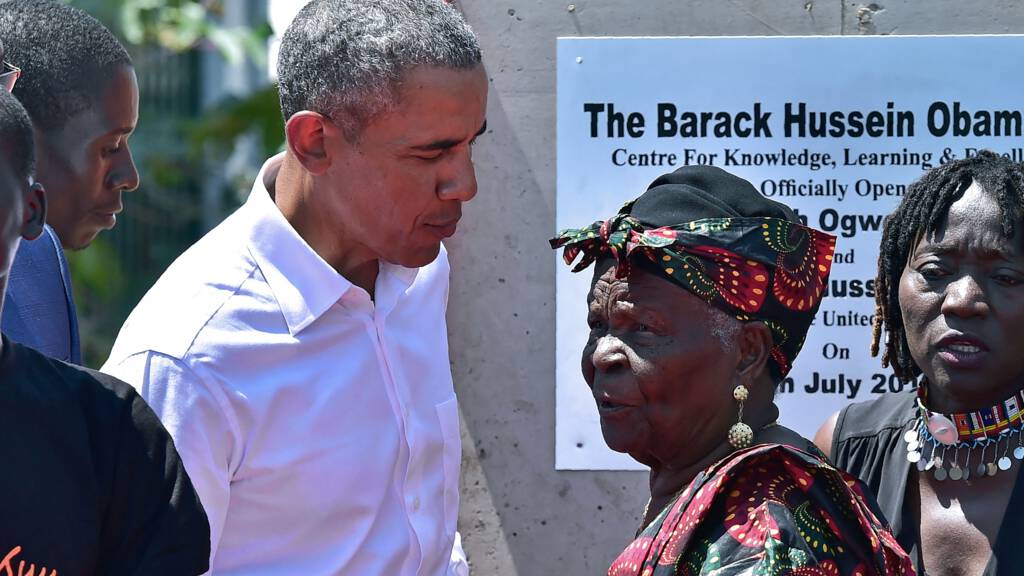 Obama's stiefoma 'Granny Sarah' overleden