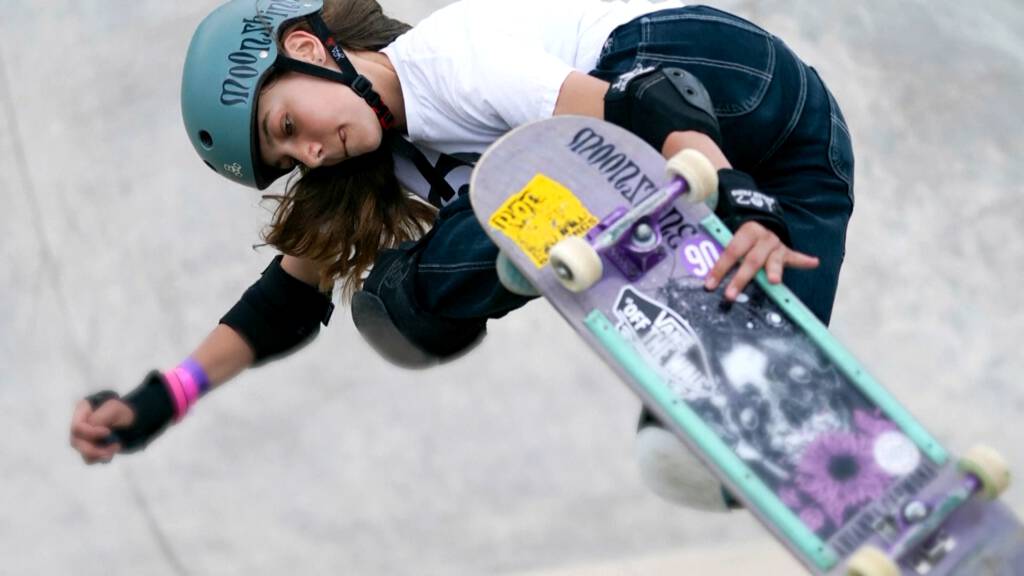 Skateboardtalent Lilly (13) gaat naar de Spelen
