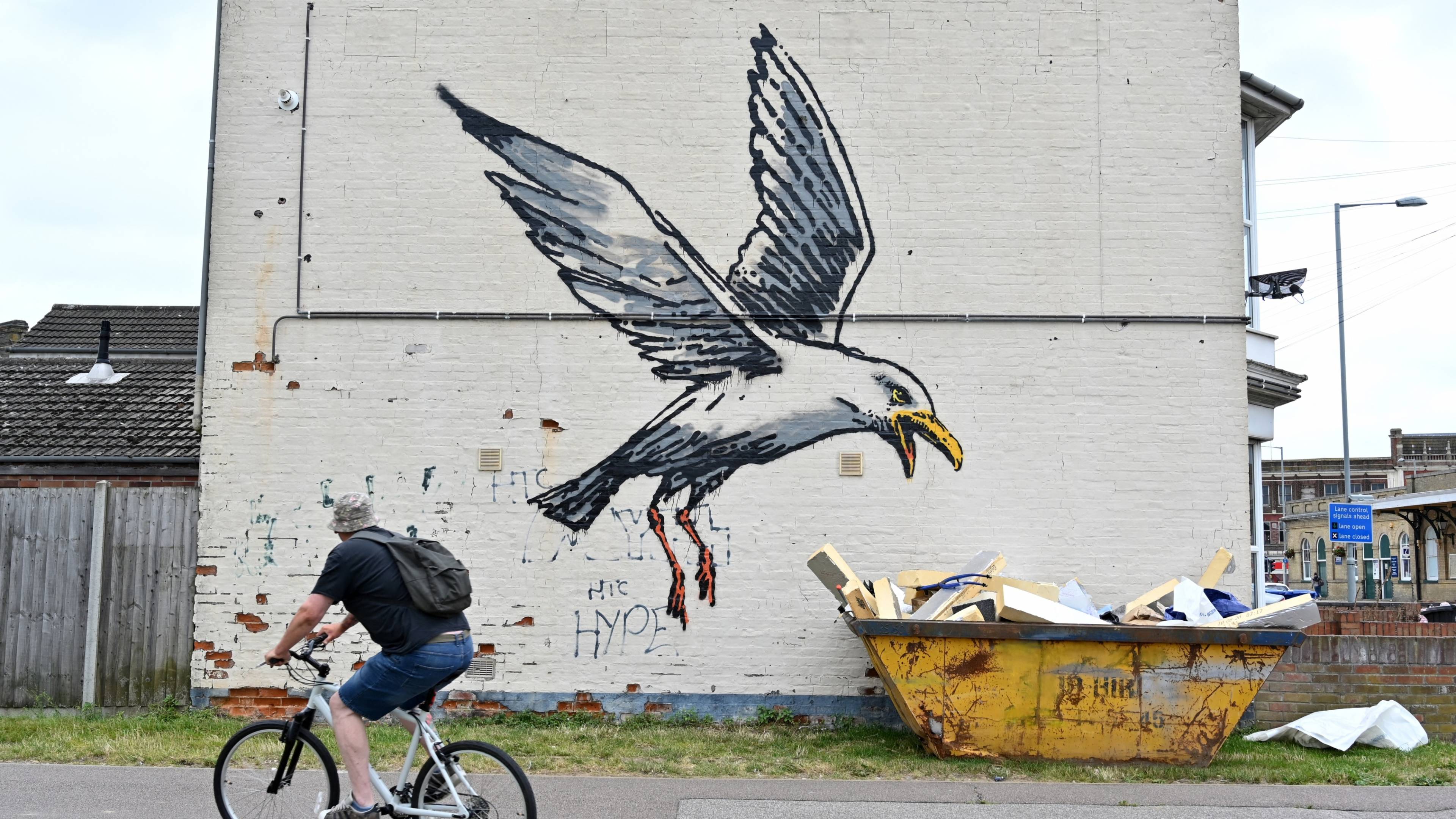 Westelijke Oevermuur Banksy Banksy Bevestigt Dat Hij Nieuwe