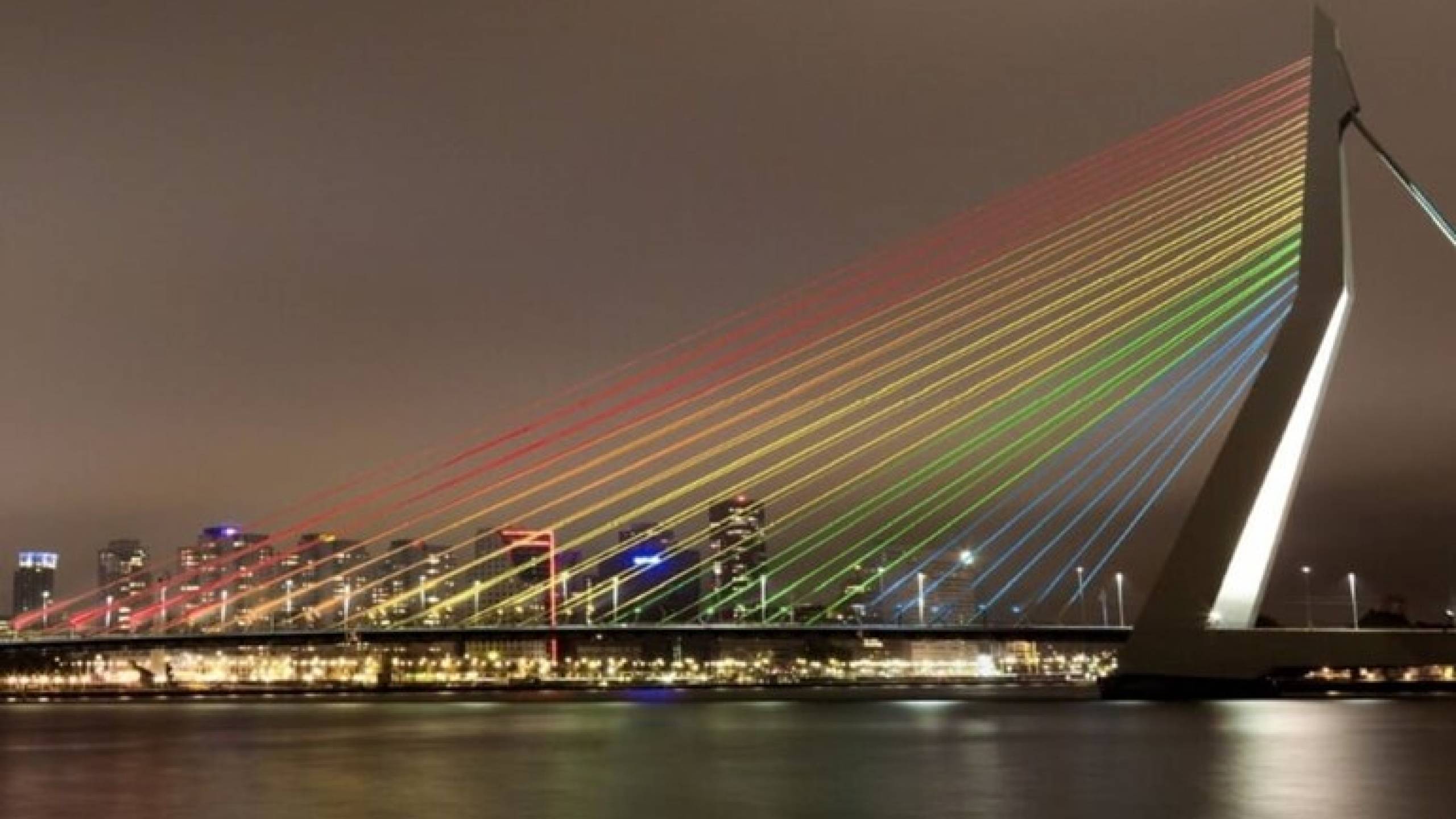 Stadsicoon Erasmusbrug is 25 jaar: 'Symbool voor de kracht van ...