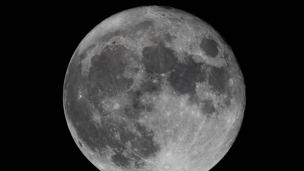 Vroeger waren er vulkanen op de maan