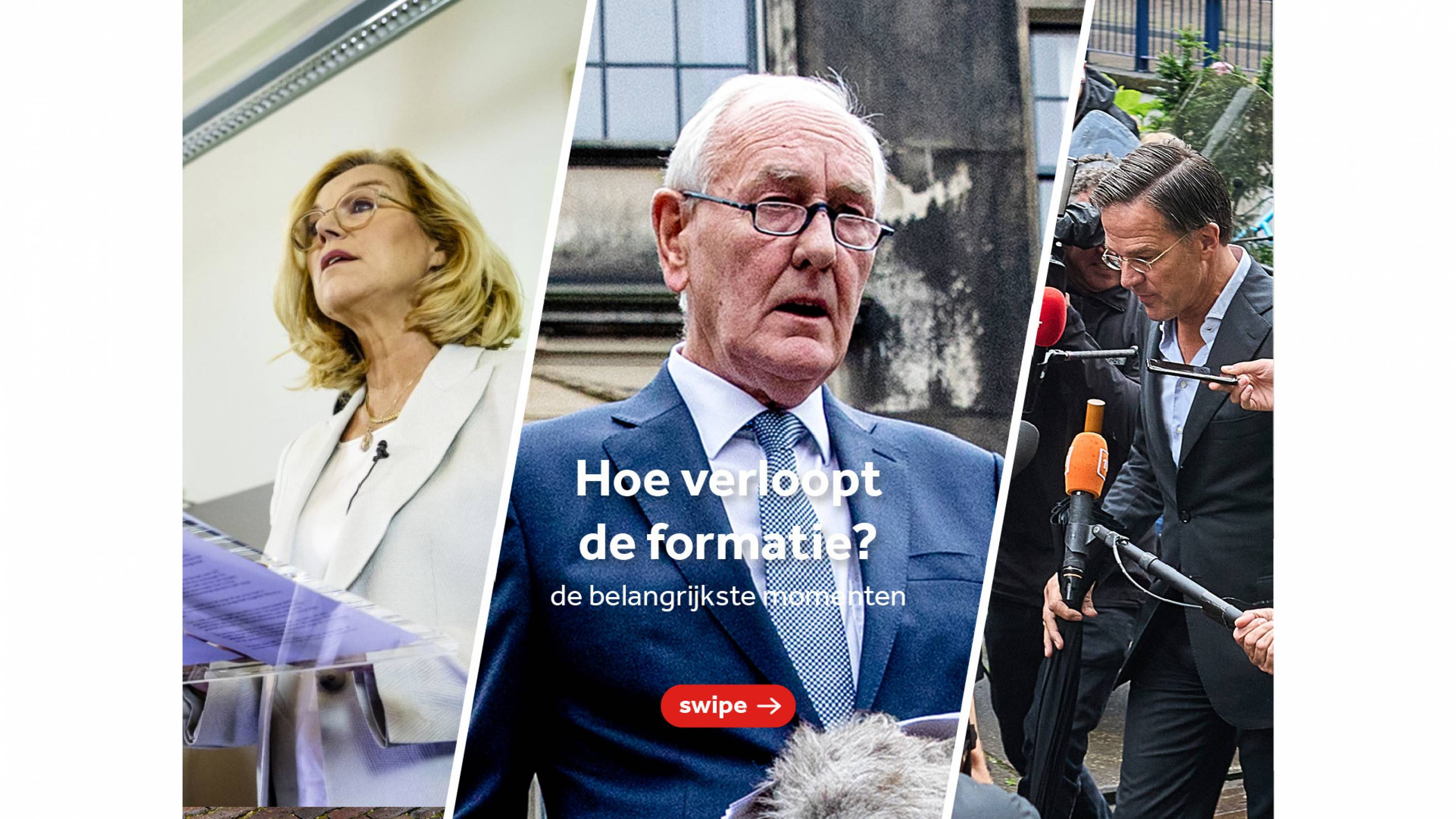 Het is nu echt zeker: dit wordt de langste kabinetsformatie ooit | NOS