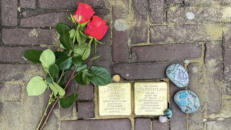 Duizendste struikelsteen in Amsterdam is voor gedeporteerde Ruth Fanny ...