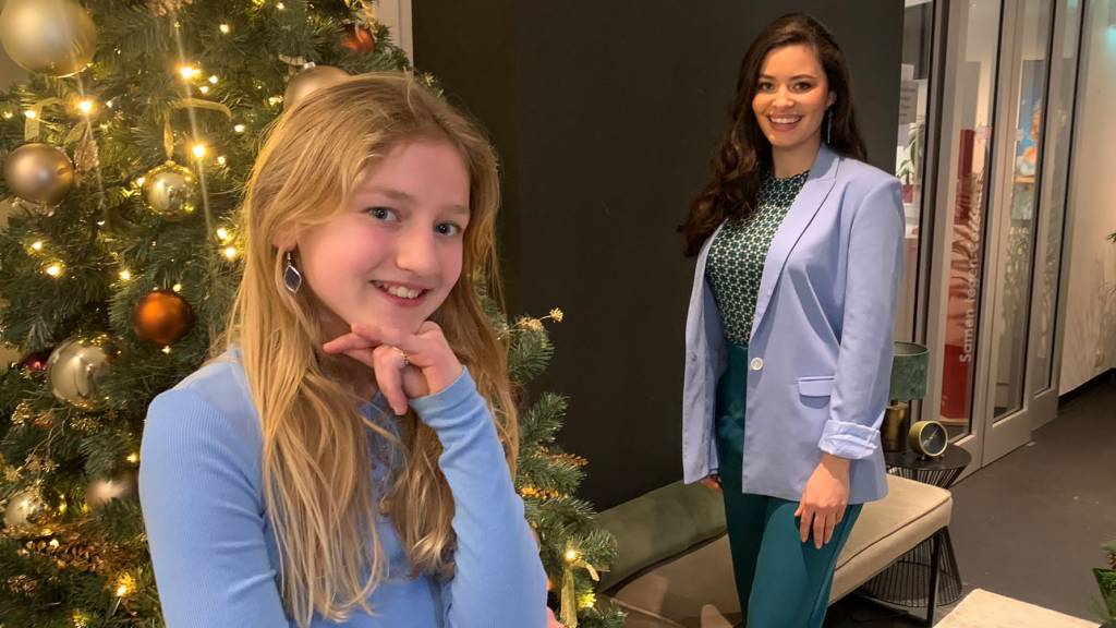 Winnaar Nuria interviewt musicalster Keoma Aidhen