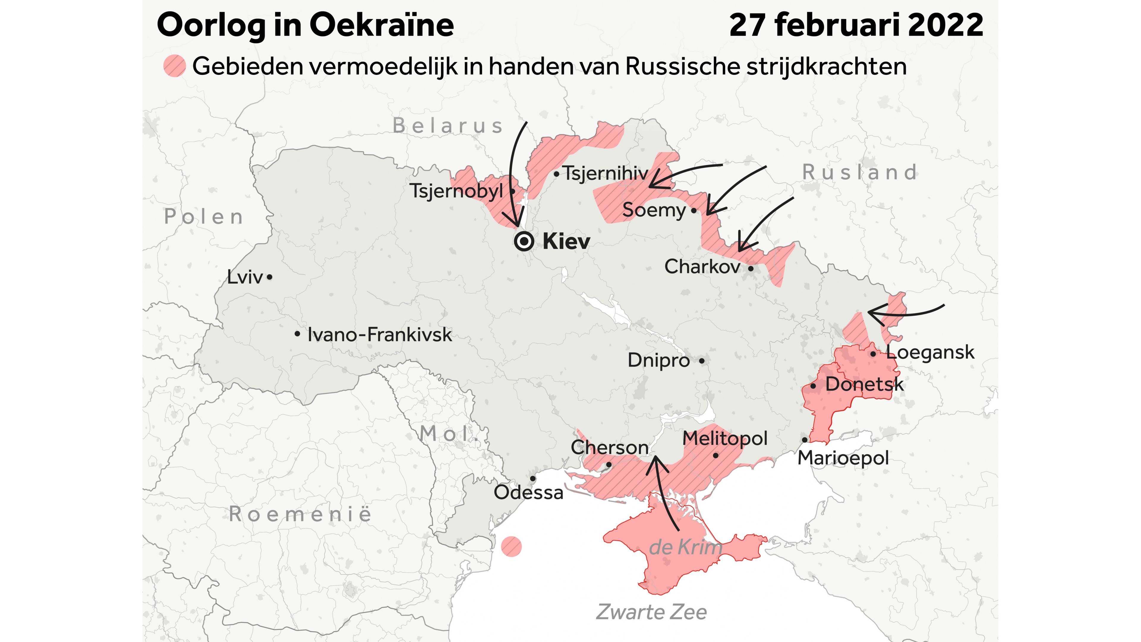 Dag 5 van de oorlog in Oekraïne, dit zijn de laatste ontwikkelingen | NOS