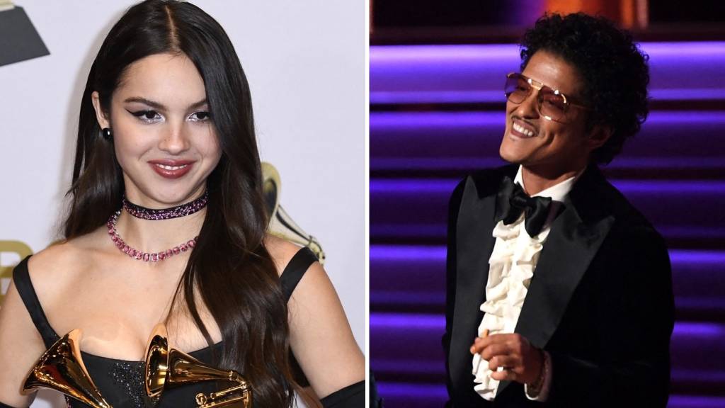 Olivia Rodrigo en Bruno Mars winnen belangrijke muziekprijzen