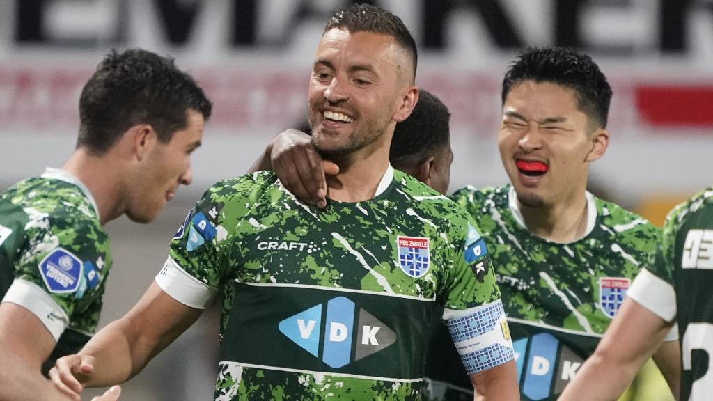 'Onmogelijke' comeback PEC Zwolle steeds reëler na winst bij RKC Waalwijk