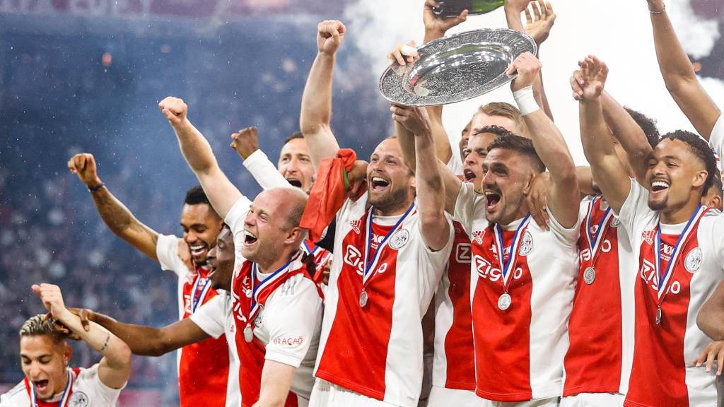 Ajax is kampioen in de eredivisie