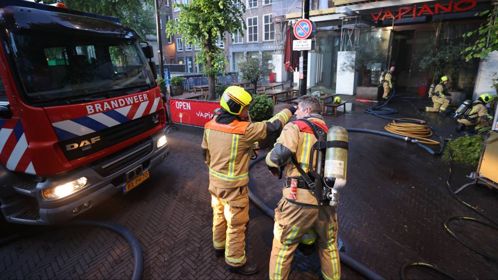 Brand in Haags restaurant, ook naastgelegen hotel ontruimd