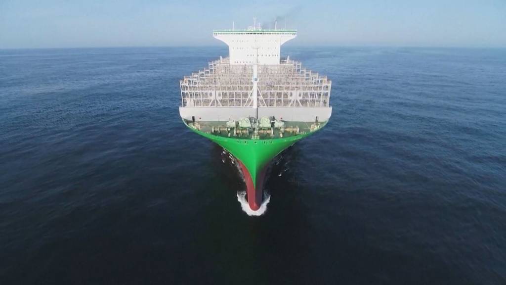 Dit is het grootste containerschip ter wereld