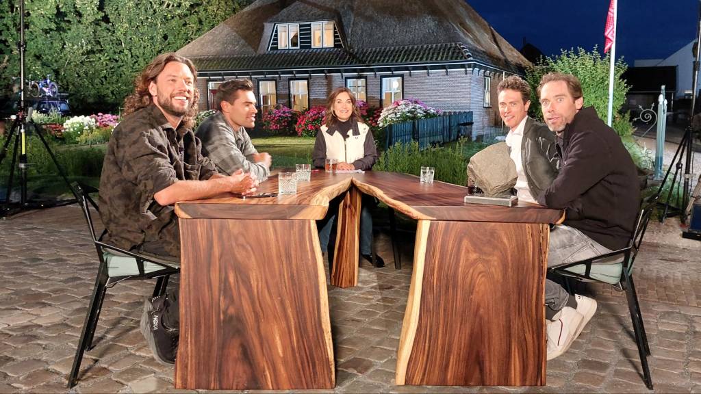 De Avondetappe met Tom Dumoulin, Laurens ten Dam, Niki Terpstra en ...