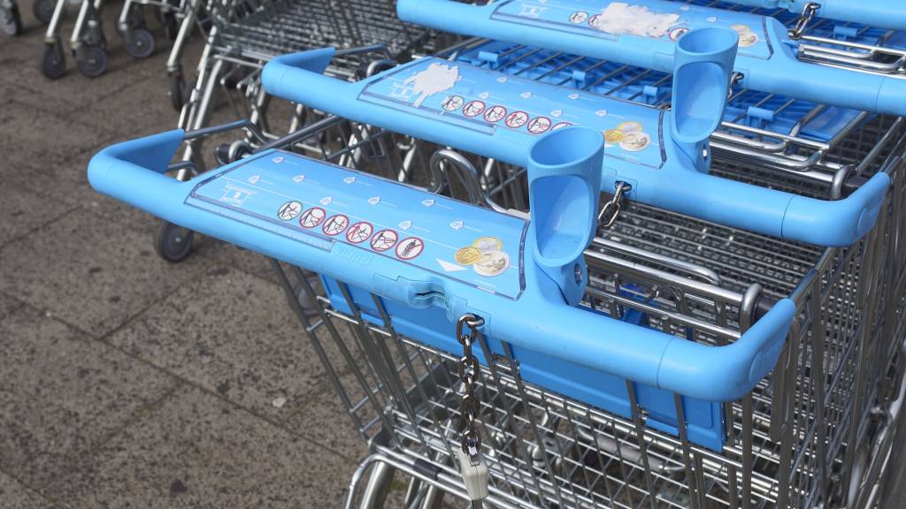 Muntje voor winkelwagentje Albert Heijn niet meer nodig