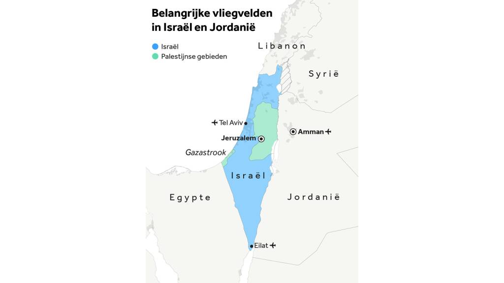 Omstreden testvlucht: Palestijnen via Israëlisch vliegveld op vakantie