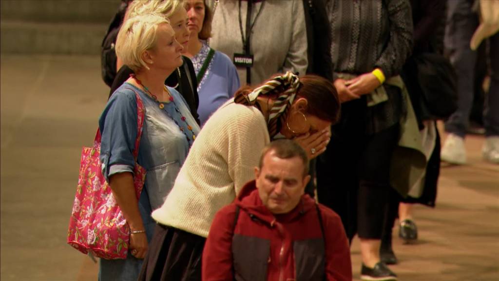 In de rij voor Elizabeth