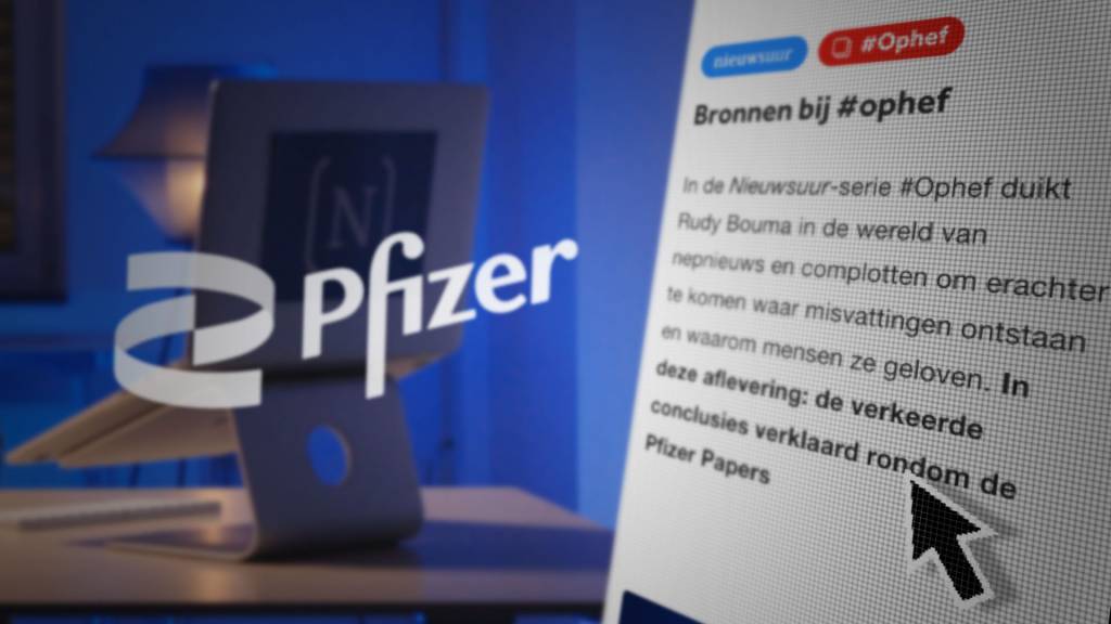 Bronnen bij #ophef over de Pfizer Papers