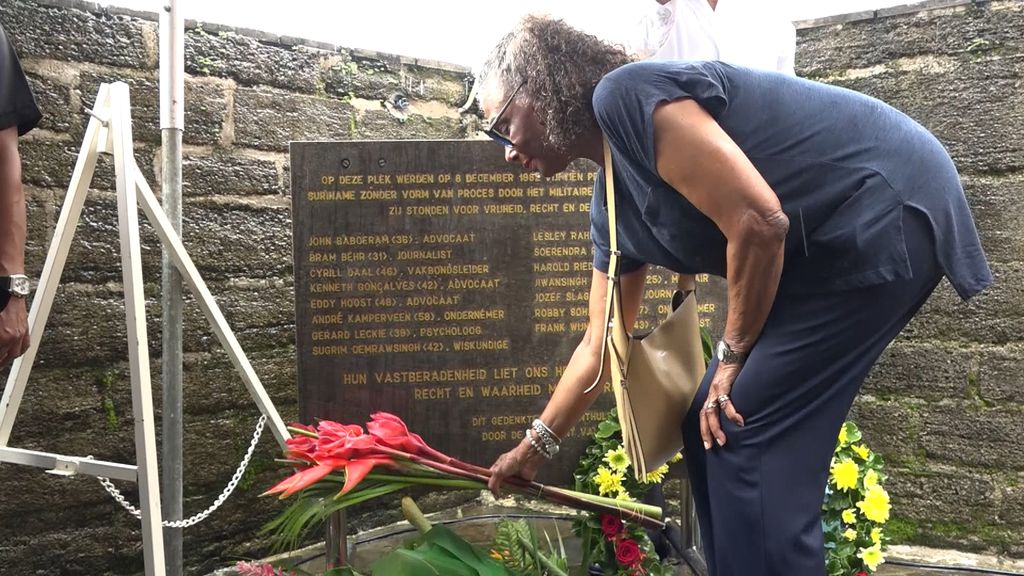 Herdenking decembermoorden Suriname: 'Dag die we nooit hadden gedacht ...