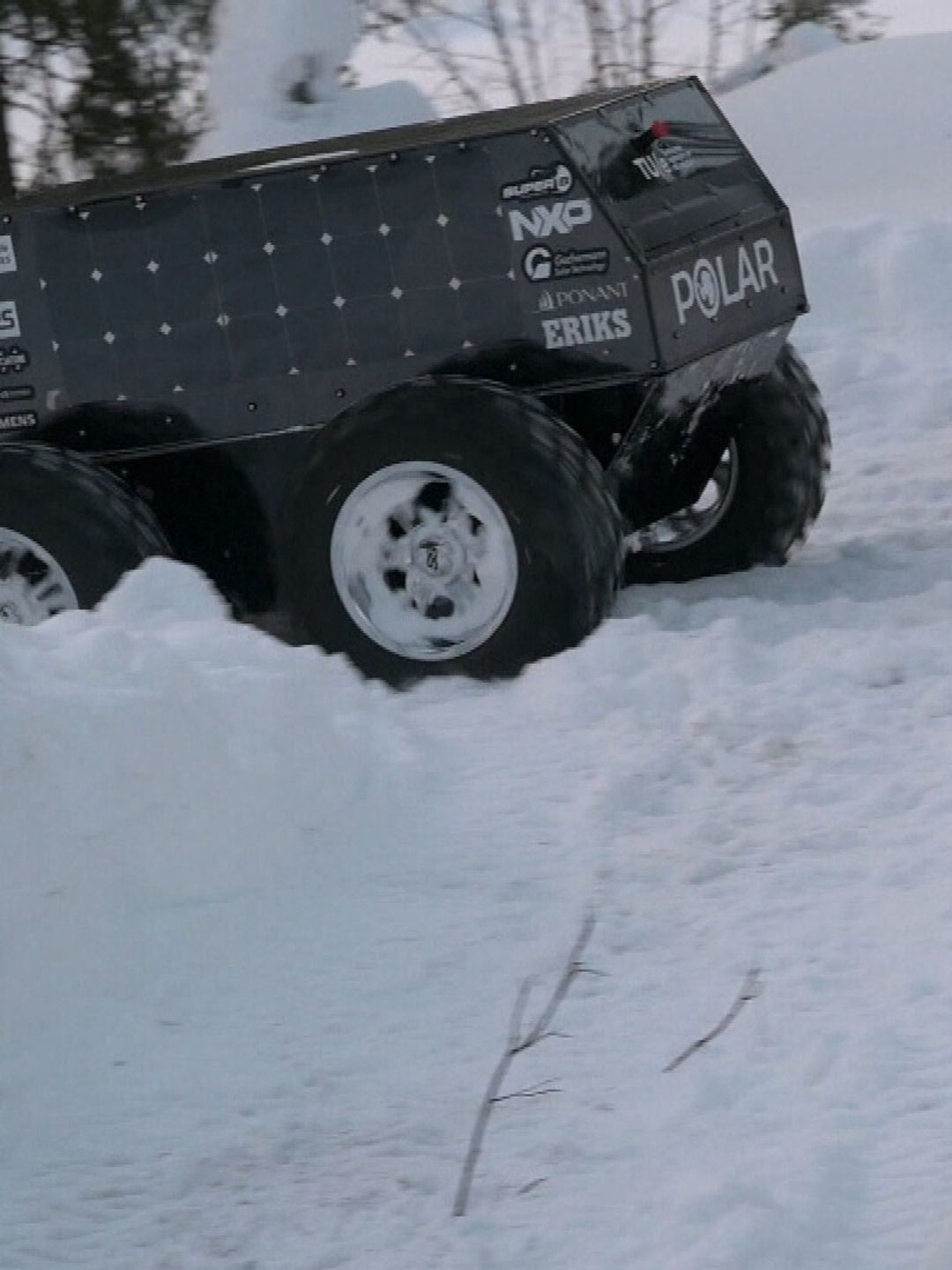 Poolwagen in ontwikkeling
