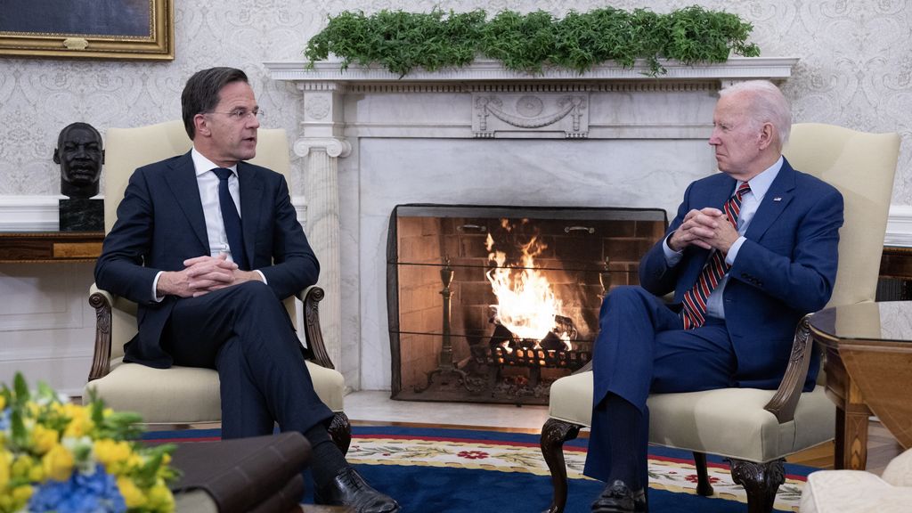 Rutte en Biden: 'We geven nieuwe raketten aan Oekraïne'