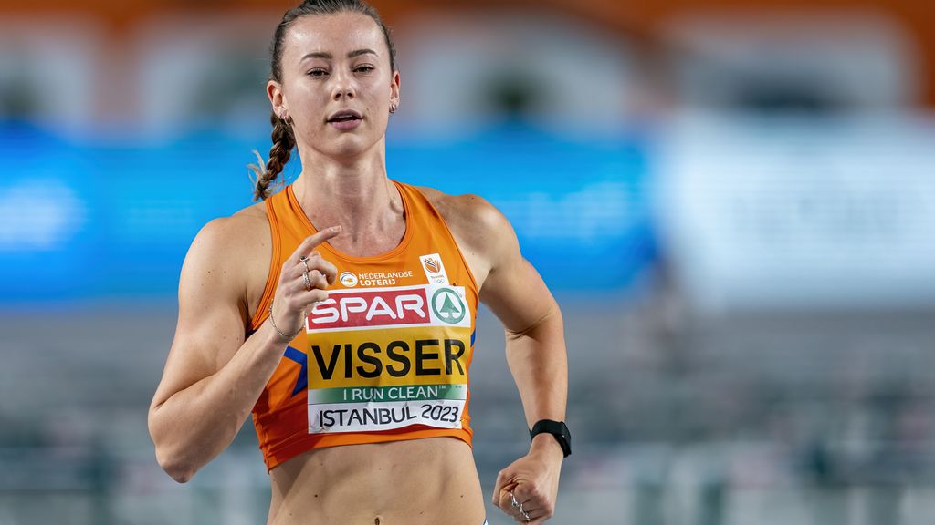 Finale 60 meter horden met oranje kleurtje: Visser en Tjin-A-Lim in ...