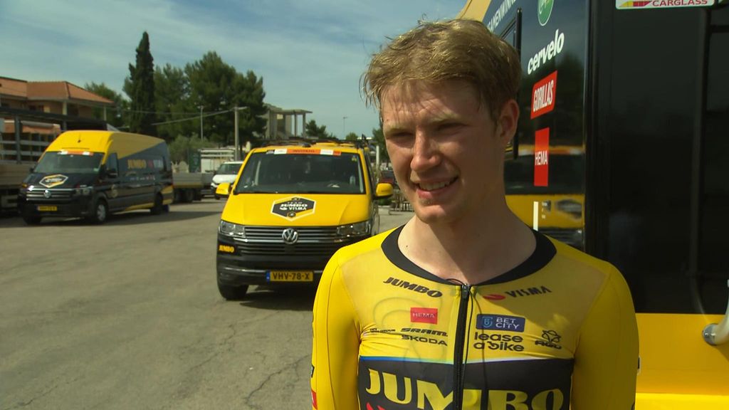 Gloag wist 24 uur geleden niet dat hij de Giro ging rijden: 'Nu dag ...