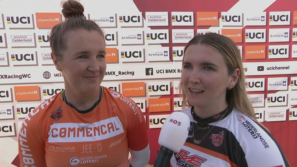 Smulders-zusjes op podium bij BMX-wereldbekerraces op Papendal: 'Eerste ...