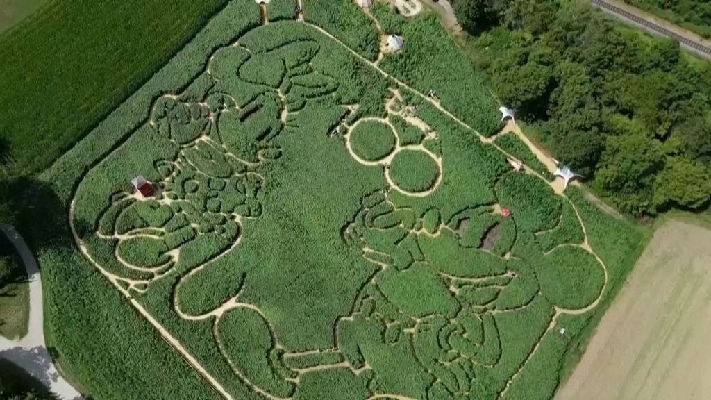 In dit Duitse Disney-doolhof kan je uren dwalen