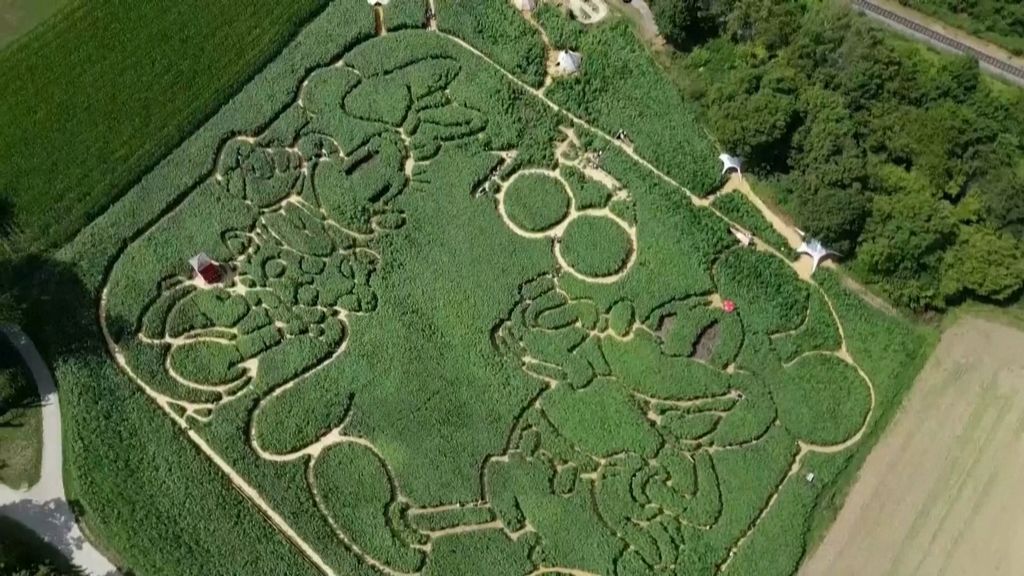 In dit Duitse Disney-doolhof kan je uren dwalen