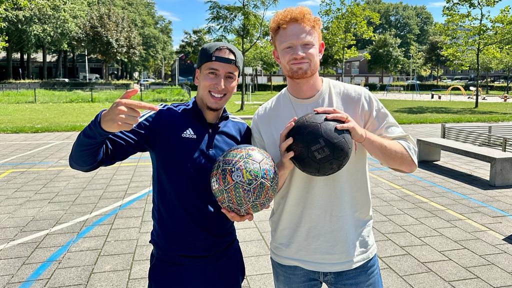 Straatvoetballer Nasser el Jackson over keihard trainen en panna's