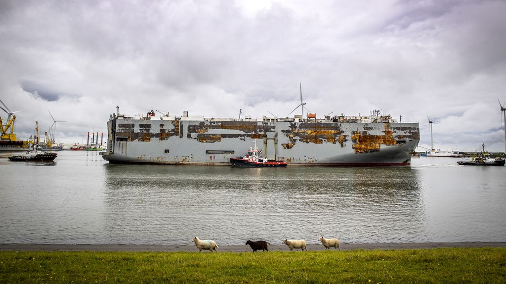 Beschadigd schip Fremantle Highway aangekomen in Rotterdam: Wat nu?
