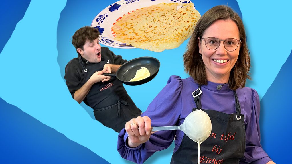 Pannenkoeken bakken met Mirjam Bikker (ChristenUnie)