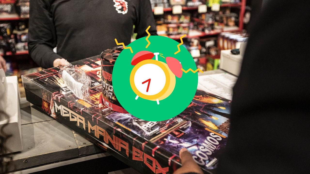 Nieuwswekker: Storm Gerrit in Schotland + Vuurwerk te koop