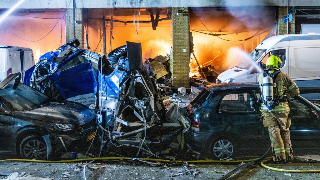 Explosie in Rotterdamse woonwijk